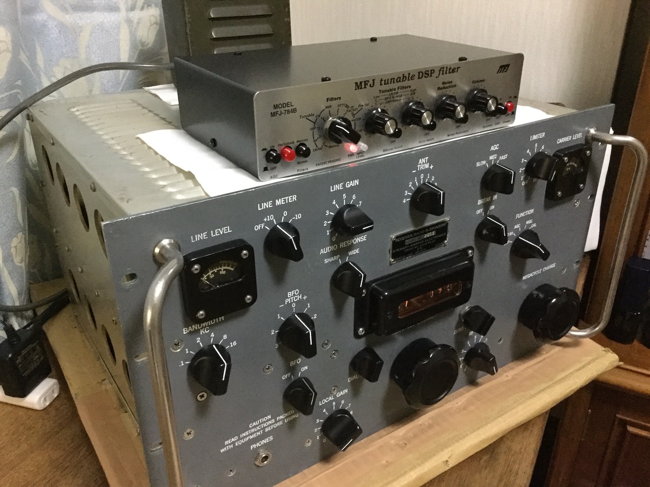 MFJ-784Bの使い方が少し解って来た | 超入門：真空管ラジオこれ